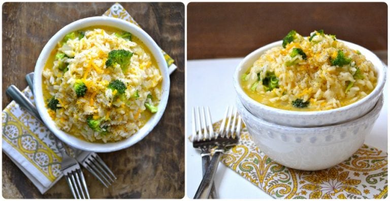 Cheesy Broccoli Rice Recipe (Gluten-Free!) - Maebells
