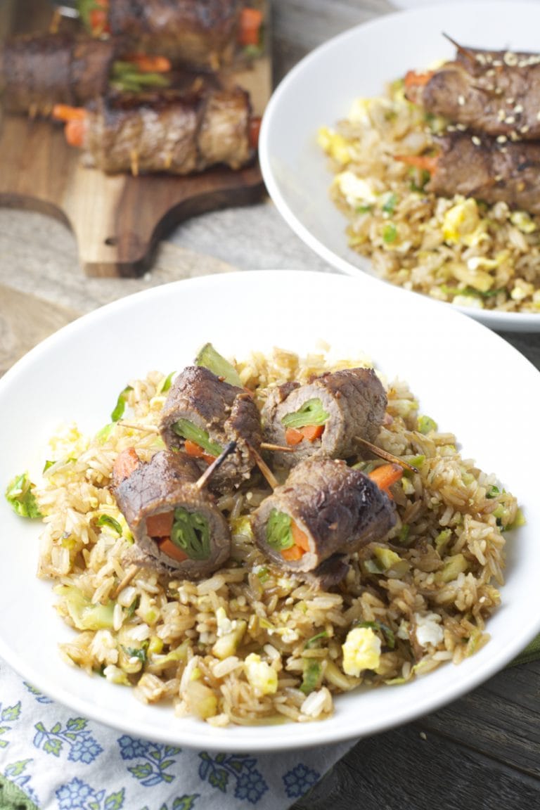 Crispy Brussels Sprout Fried Rice - Maebells