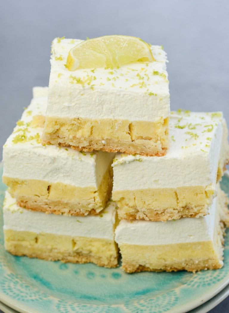 Key Lime Pie Bars Recipe (Keto & Low Carb) - Maebells
