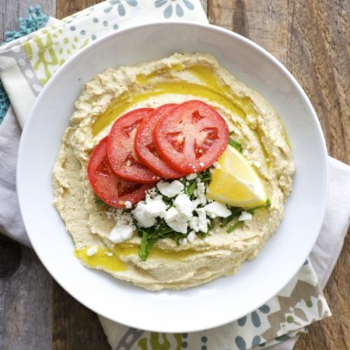 Easy Feta Hummus - Maebells