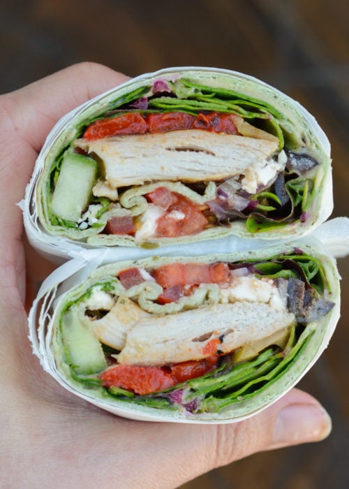 Bacon, Ham, and Egg Wrap with Honey Dijon Sauce - Maebells