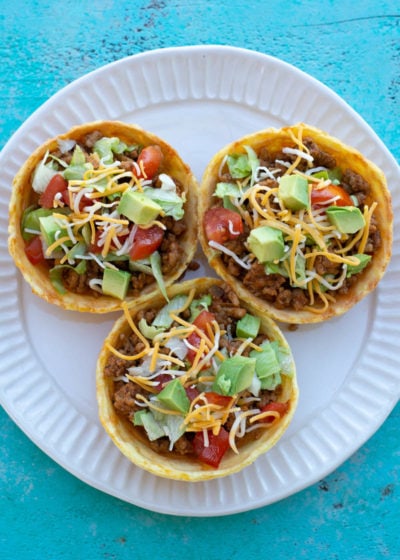 Taco Chaffle Bowl - Maebells