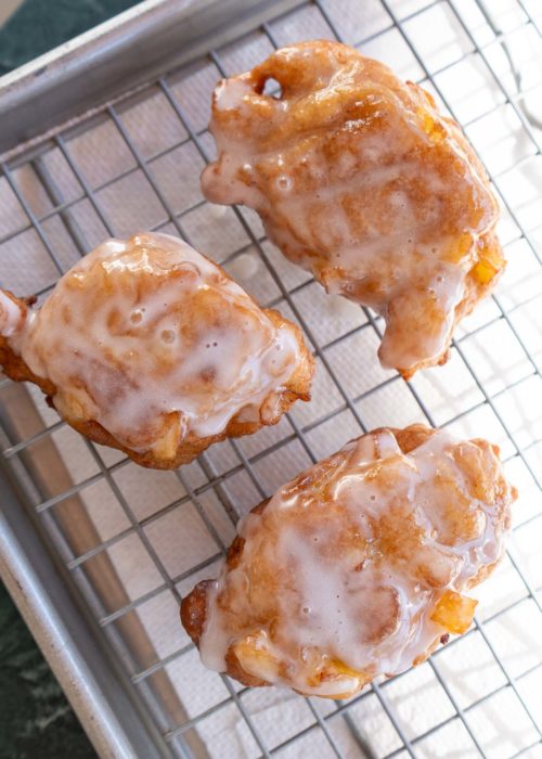 Apple Fritters - Maebells