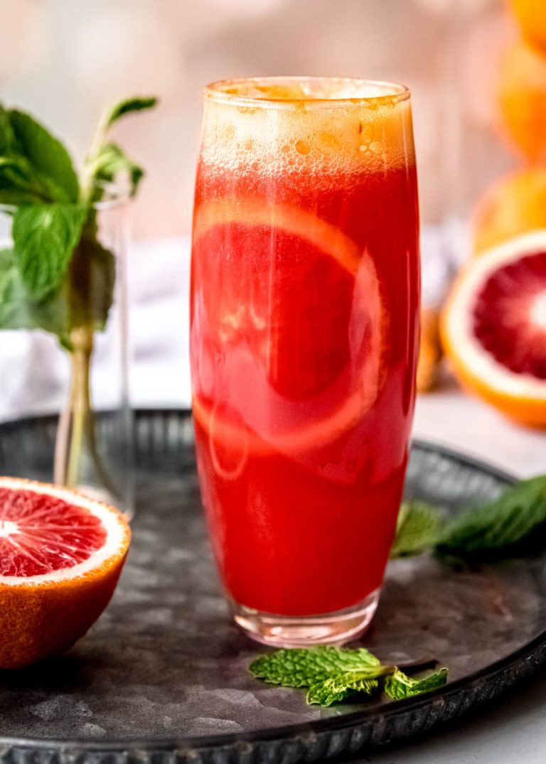 Blood Orange Mimosa - Maebells