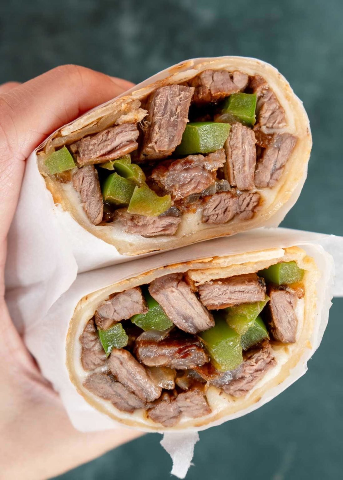 Philly Cheesesteak Wraps Recipe - Maebells