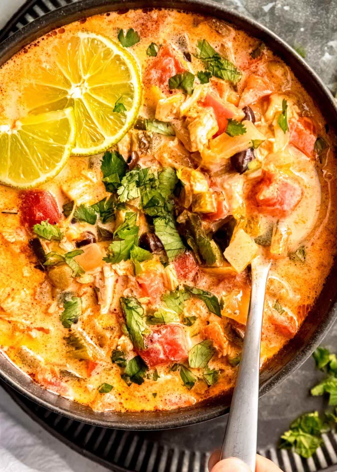 Chicken Poblano Soup Recipe