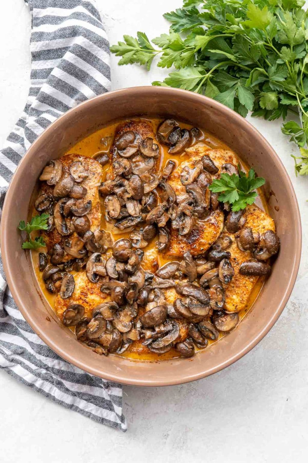 Baked Mushroom Chicken - Maebells