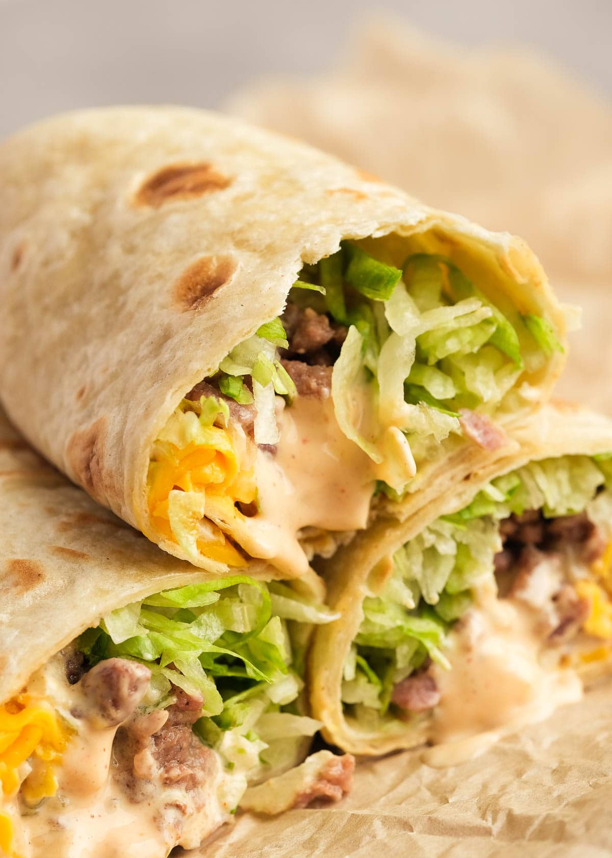 Big Mac Wraps - Maebells