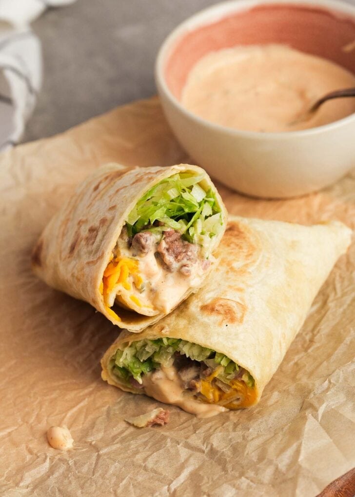 Big Mac Wraps - Maebells