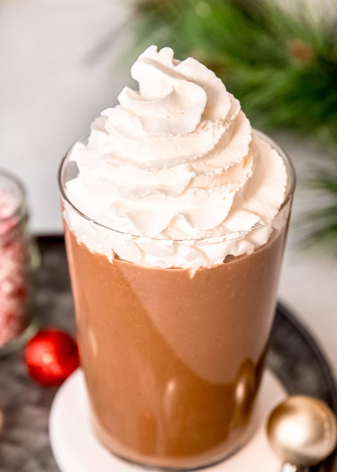 Peppermint Mocha Protein Shake - Maebells