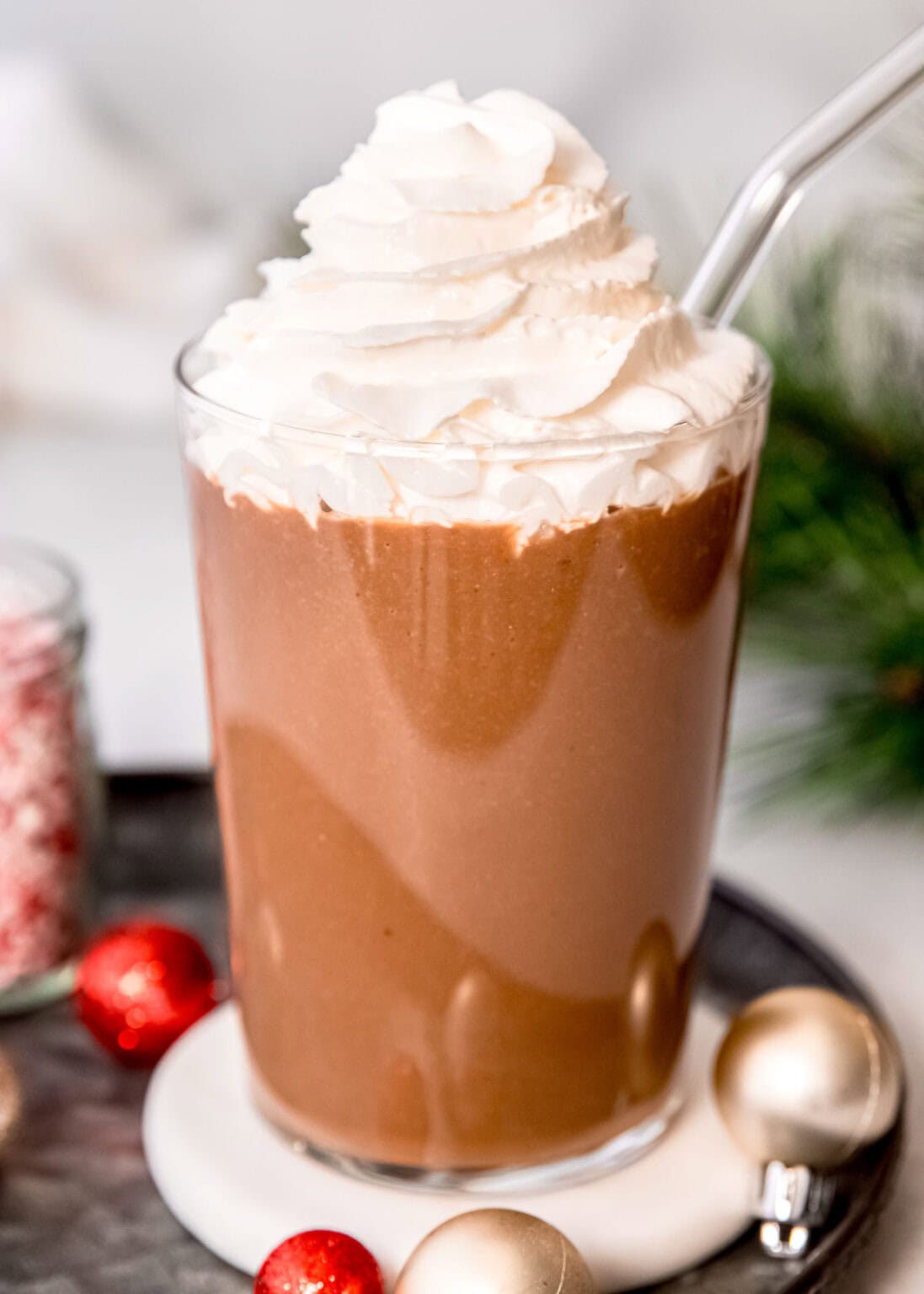 Peppermint Mocha Protein Shake - Maebells