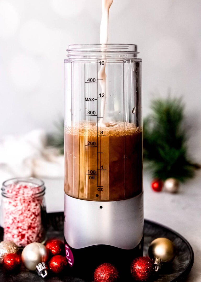 Peppermint Mocha Protein Shake - Maebells