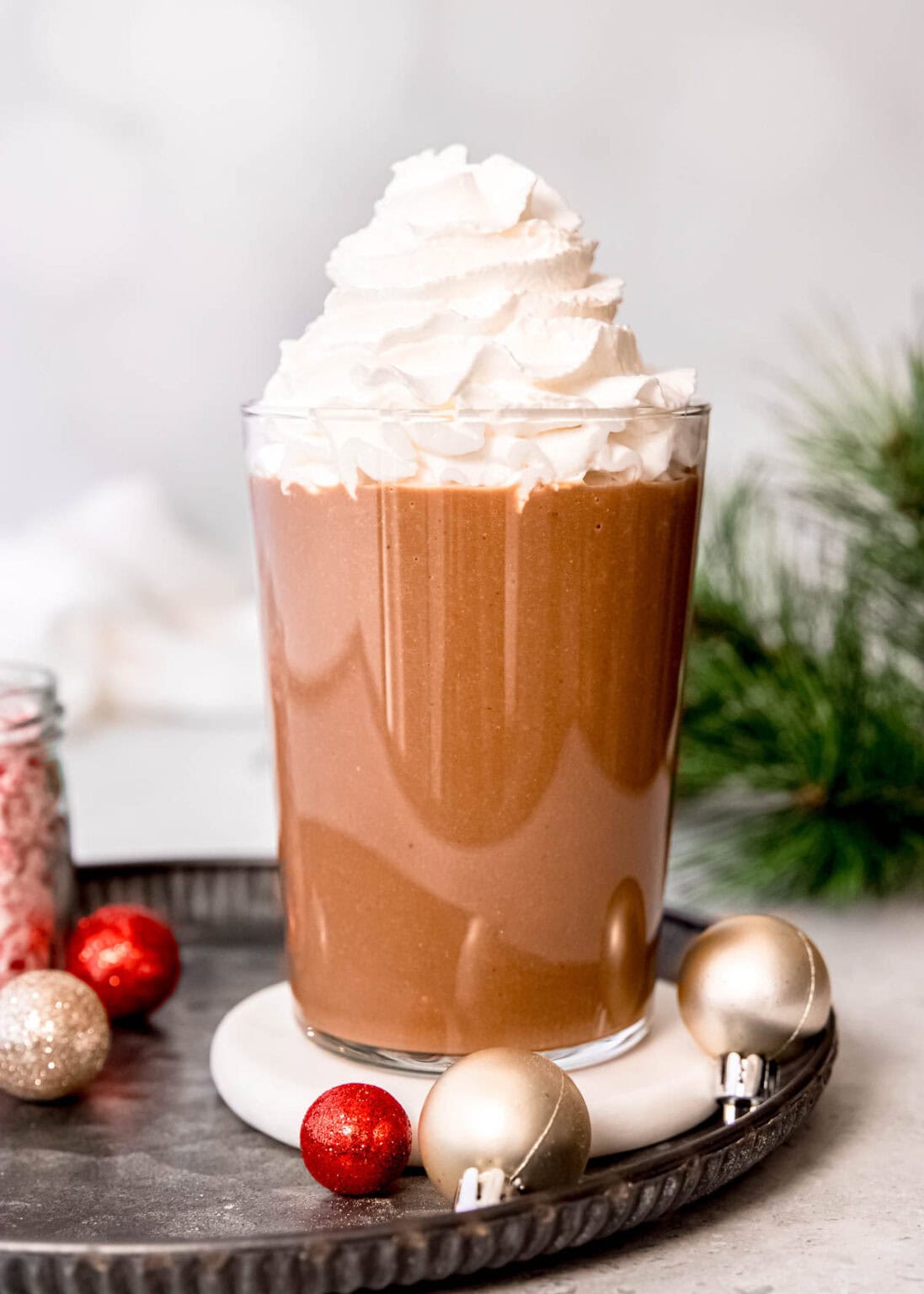 Peppermint Mocha Protein Shake - Maebells