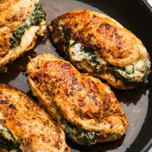 Spinach and Feta Stuffed Chicken - Maebells