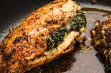Spinach and Feta Stuffed Chicken - Maebells