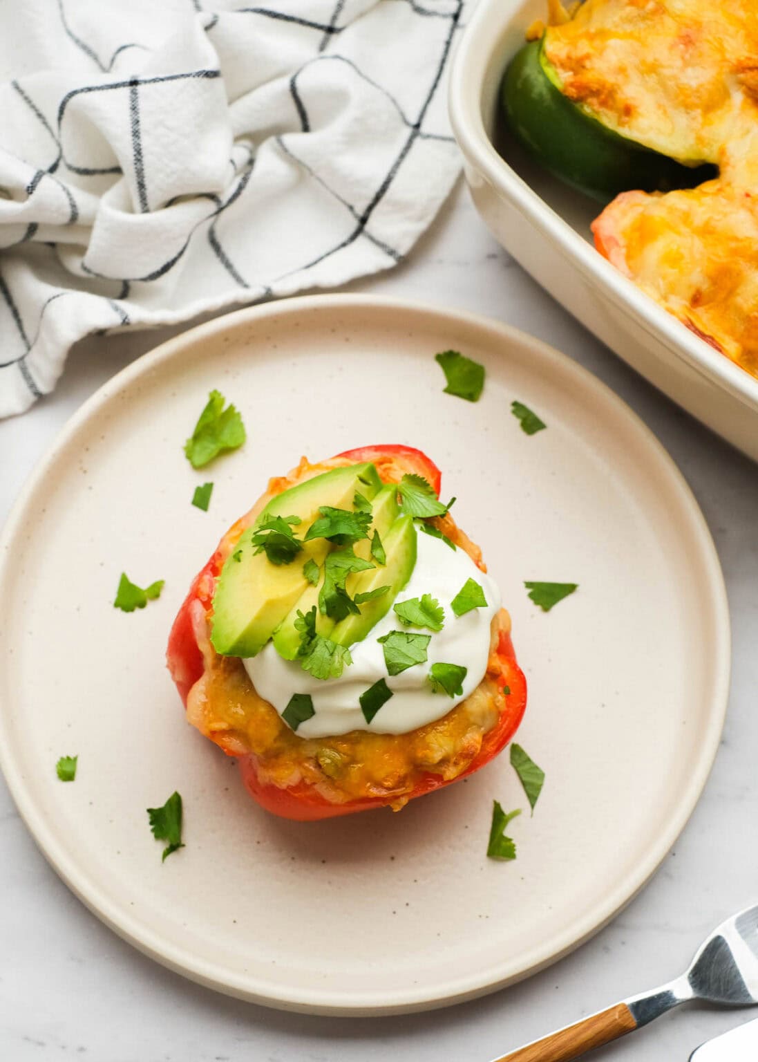 Taco Stuffed Peppers - Maebells