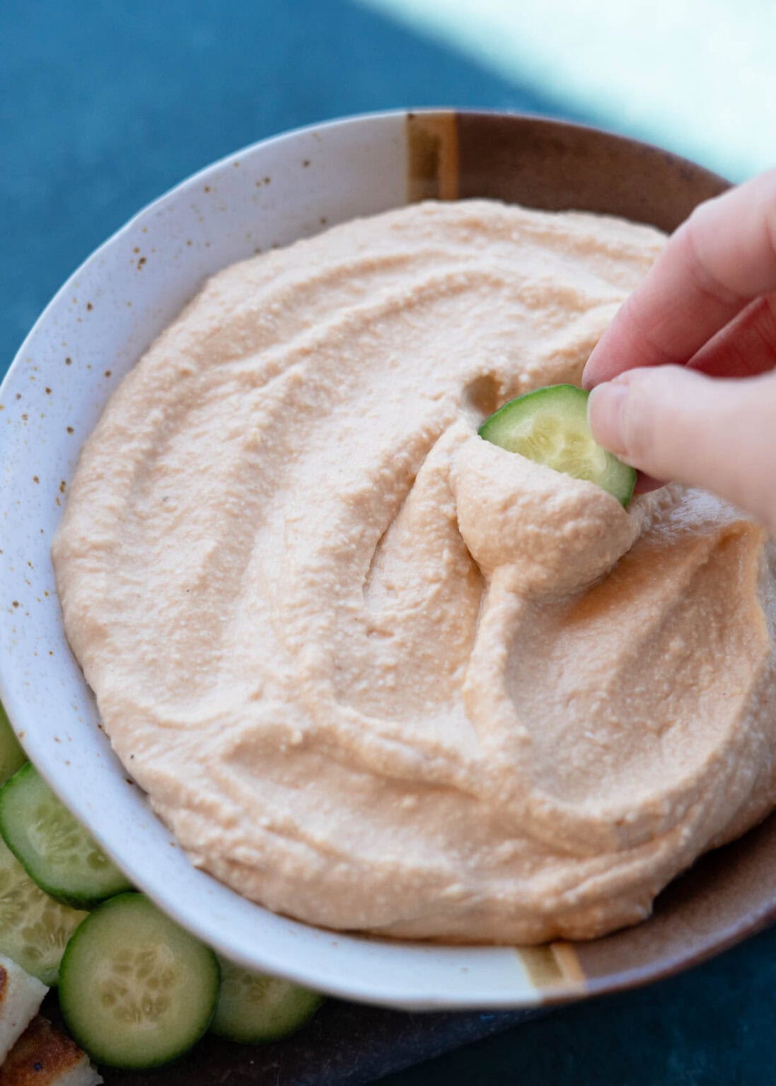 Easy Feta Hummus - Maebells