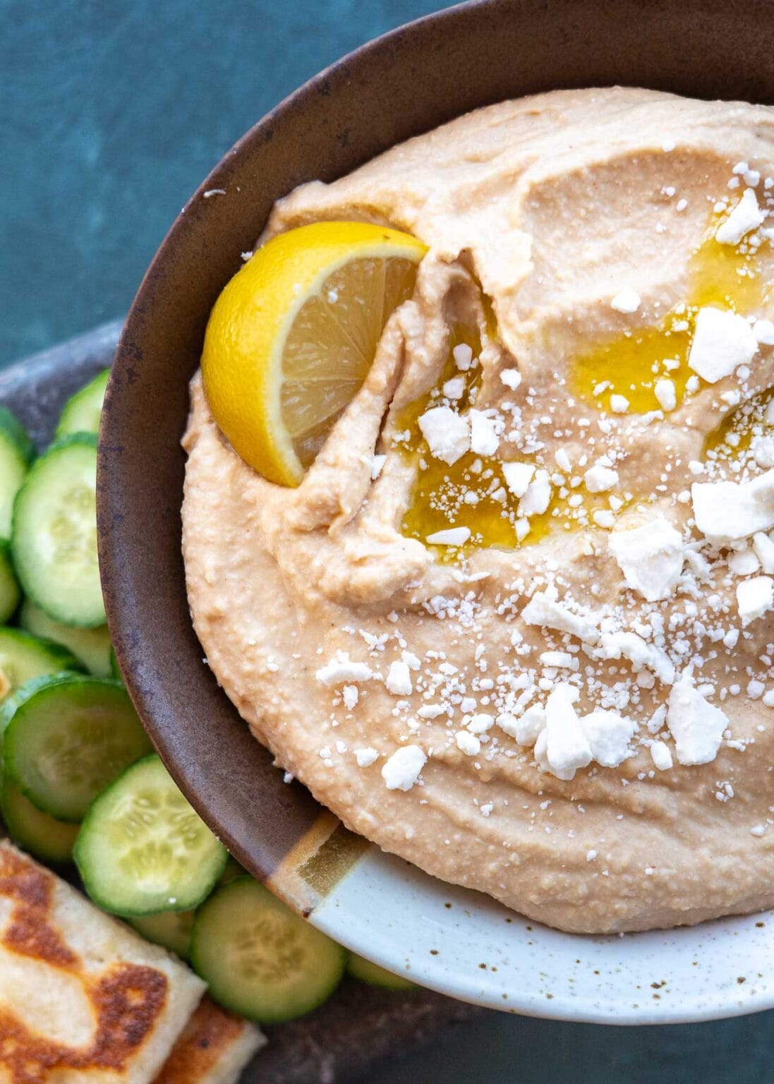 Easy Feta Hummus - Maebells